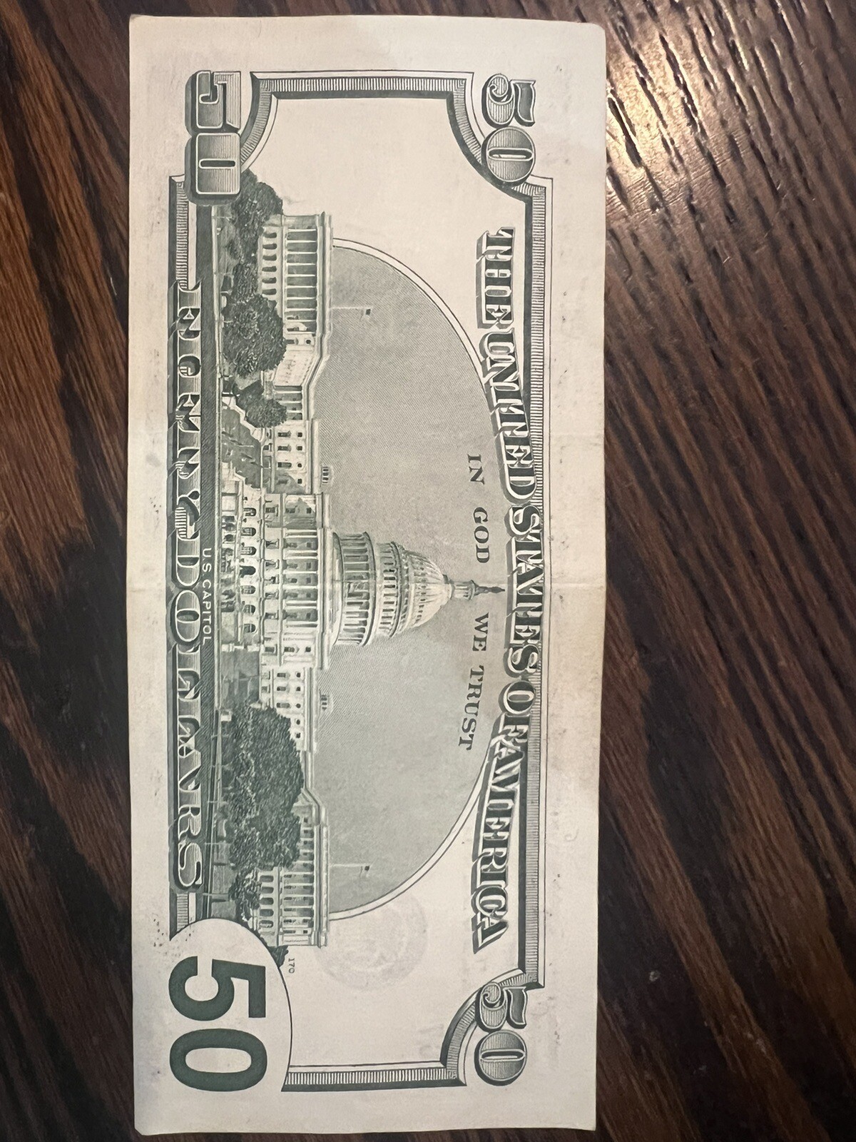 1996 50 dollar bank note misprint no tears | eBay