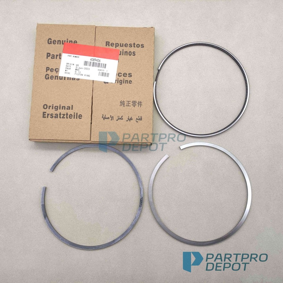 Piston Ring Set (Qty 6) For Cummins 4089406 ISX / QSK 15 Engines US | eBay