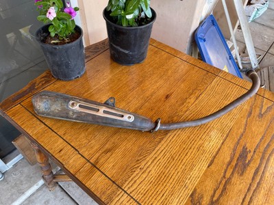 1971 72 Honda SL70 K0 Complete Exhaust Header Muffler HM 118 Motosport ...