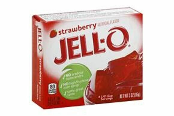 JELL-O Strawberry Flavour Gelatin Dessert 85g Jello American Jelly for ...