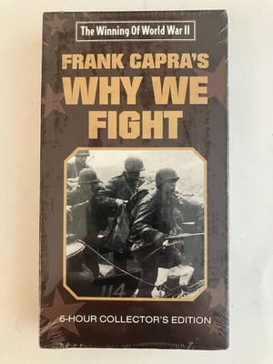The Winning Of World War II Frank Capra’s Why We Fight VHS New Sealed ...