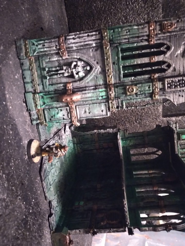 Warhammer 40k Terrain- Very Large Ruins- Painted Very Durable Rdy for ...