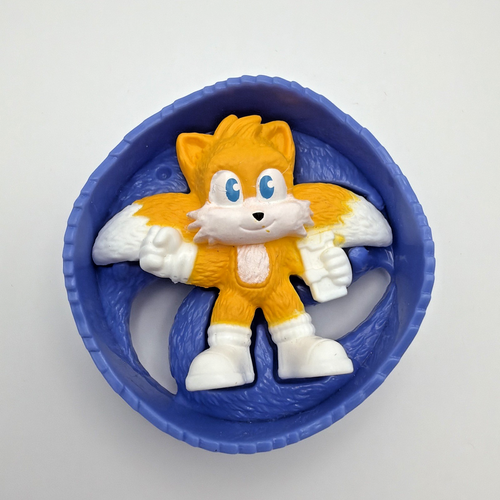 2024 Tails Blue & Shadow Red Roller 2 McDONALD'S SONIC 3 Hedgehog HAPPY ...