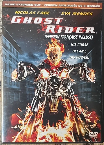 Ghost Rider (DVD, 2007) 2-Disc Extended Cut Nicolas Cage Eva Mendes ...