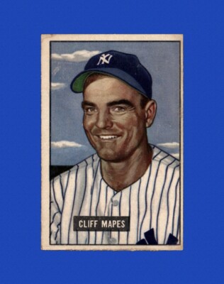 1951 Bowman Set-Break #289 Cliff Mapes LOW GRADE *GMCARDS* | eBay