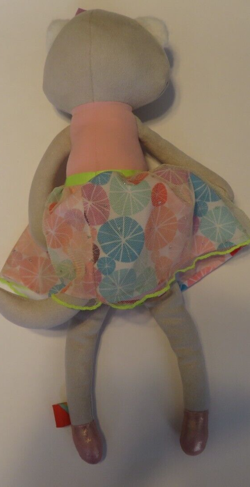 B Softies Plush Cat Cali Soft Doll Stuffed Animal Floppy Toy 14" Kitty ...