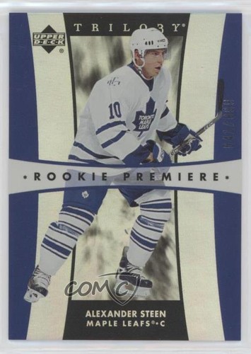 2005-06 Upper Deck Trilogy - Rookie Premiere #218 Alexander Steen /999 ...
