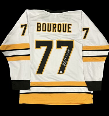 RAY BOURQUE SIGNED CUSTOM BOSTON BRUINS JERSEY w/ JSA Cert | eBay
