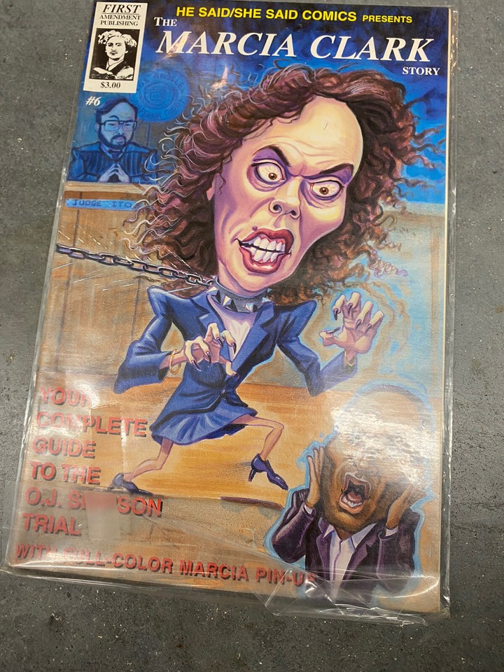 HE SAID/SHE SAID The Robert Shapiro Marcia Clark Story #6 First ...