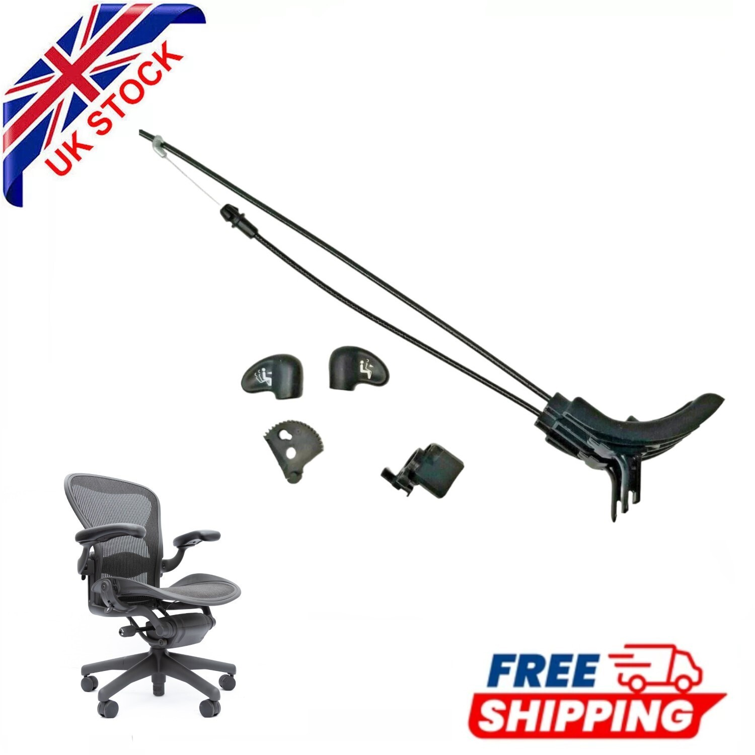 Forward / Rear Tilt Kit For Herman Miller Classic Aeron Size A, B, C ...