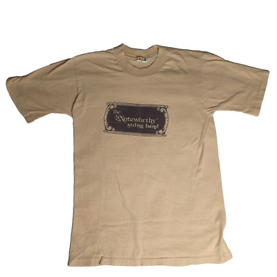 VTG The Noteworthy String Band T-Shirt RKM Tag Size M 38-40 USA Single ...