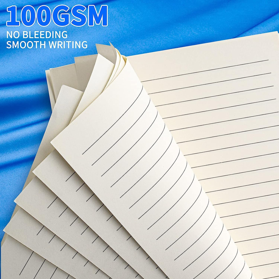 A5 Refillable Paper A5 Line Refill Paper A5 Binder Refills for 6-Ring ...