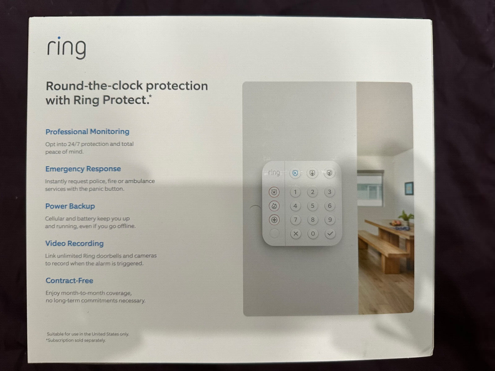 Ring Alarm 14-piece kit – Home Security System - White 840080513096 | eBay