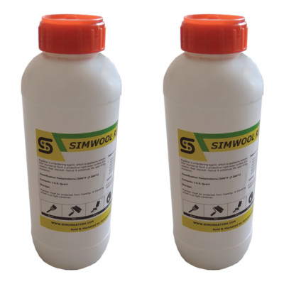 Simwool Rigidizer - Coating for Ceramic Fiber Blanket - 1/2 Gallon | eBay