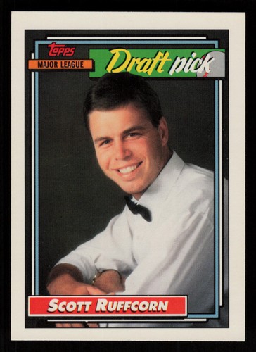 1992 Topps Scott Ruffcorn #36 RC Rookie Chicago White Sox Baseball Card ...