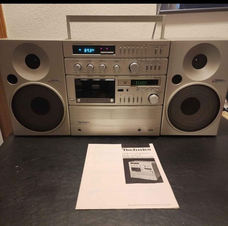 Vintage Technics Boombox | eBay