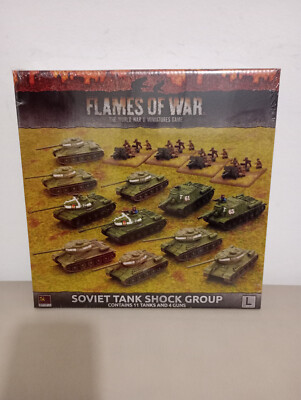 Flames of War - Soviet Tank Shock Group | eBay UK