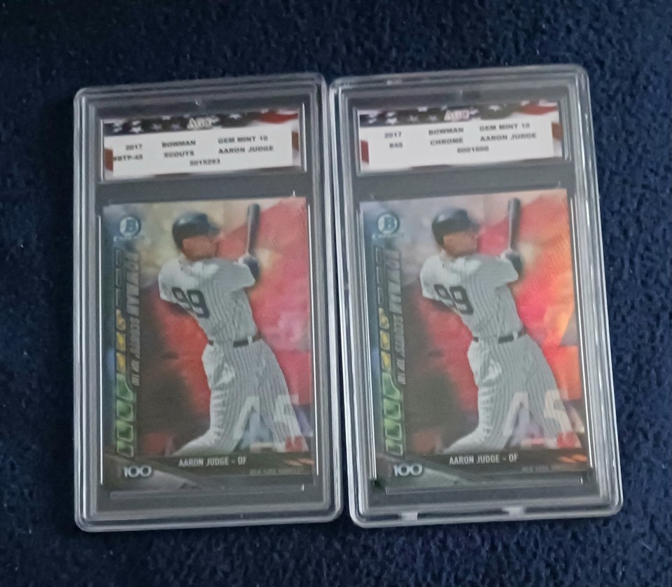 23 CARD AARON JUDGE ROOKIE CARD LOT ALL GRADED GEM MINT 10 | eBay