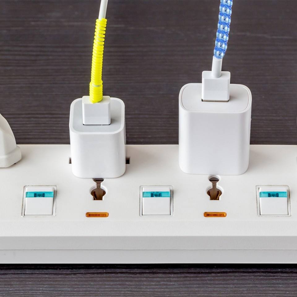 8PCS Wire Protective Sleeve 1.4m Cable Management Cable Protector Wire ...