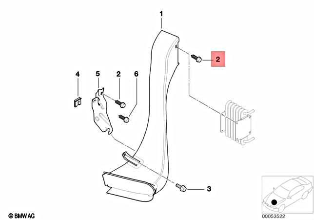 Genuine BMW E36 E38 E39 E46 E60 E65 E66 E67 E81 E82 Hex Bolt OEM ...
