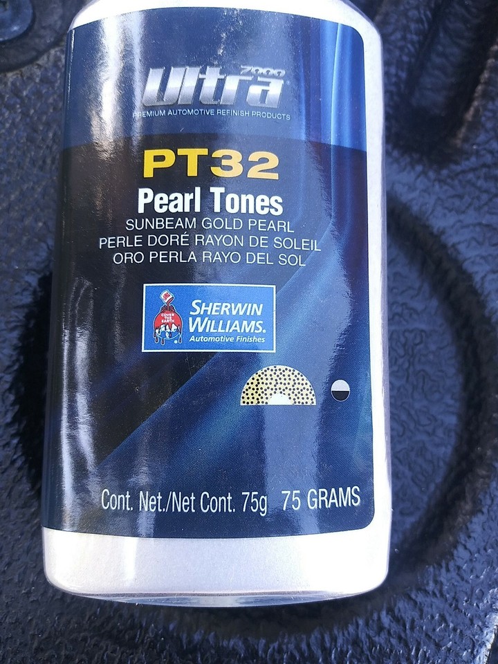 PEARL TONES SUNBEAM GOLD PT32 ULTRA 7000 SHERWIN-WILLIAMS 75 GRAMS 2.65 ...