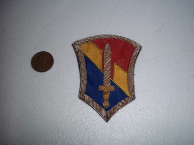 US ARMY 1ST FIELD FORCE DIVISION BULLION PATCH | eBay