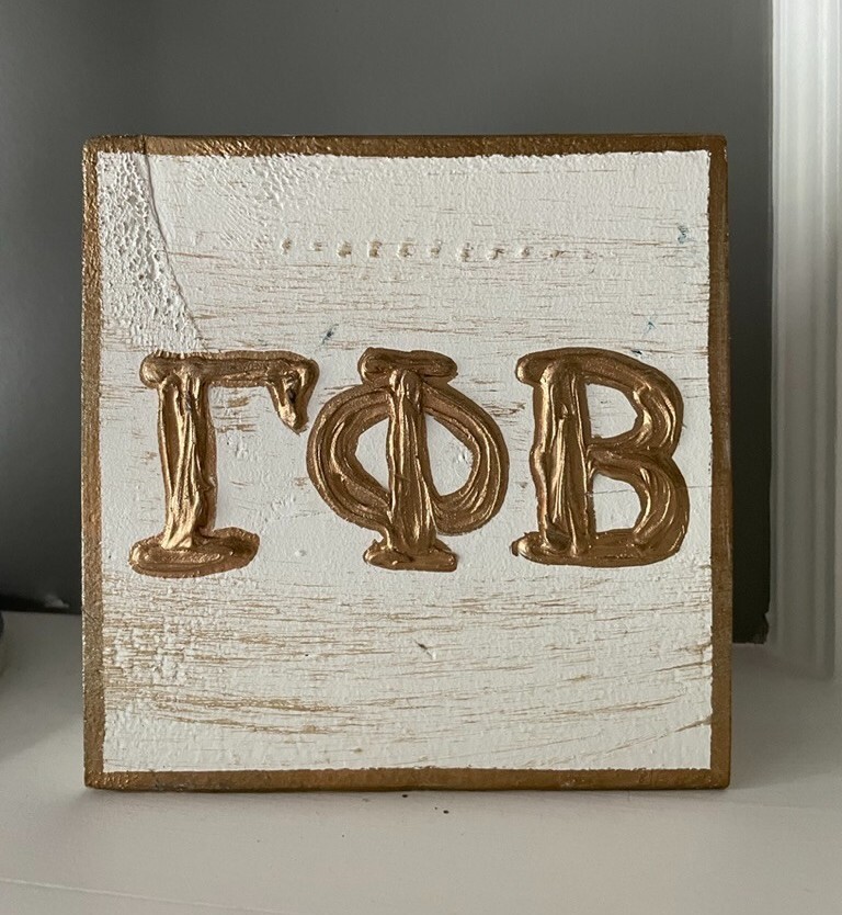Gamma Phi Beta Wooden Letters