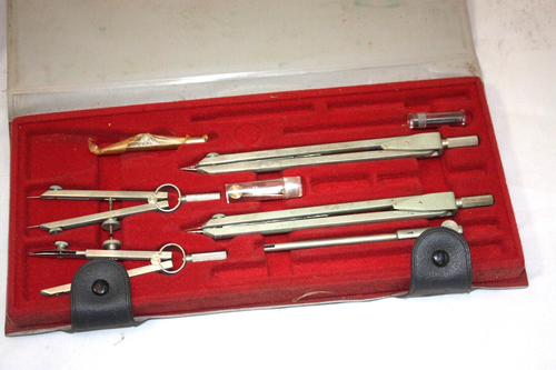 Vintage Lutz West German Drafting Tools, US Government Property Set 1 ...