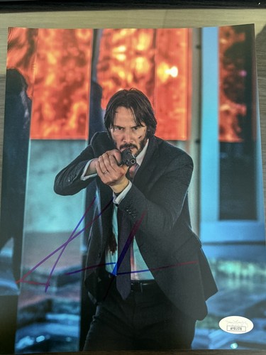 Keanu Reeves Hand Signed In Person John Wick Autographed 8x10 Rare JSA ...