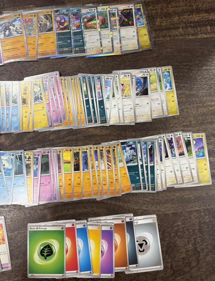 Complete Pokémon S&V 151 Common/Uncommon/Holo Rare 153 Cards NM+ Base ...