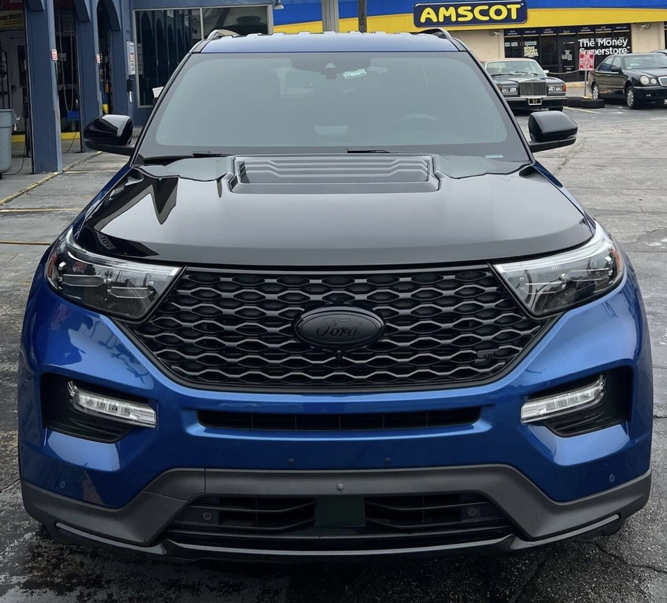 2020-2023 Ford Explorer Raptor Inspired Aluminum Hood Front | 2 Year ...