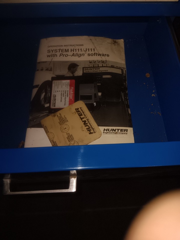 Hunter H111 GM 4 Wheel Alignment Machine | eBay