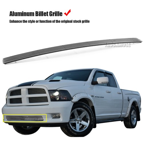 For 09-12 Dodge Ram 1500 Sport/Express Front Billet Grille Bumper Grill ...