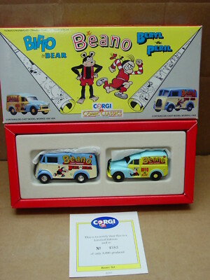 CORGI COMIC CLASSICS BIFFO THE BEAR - THE BEANO - BERYL THE PERIL 1992 ...