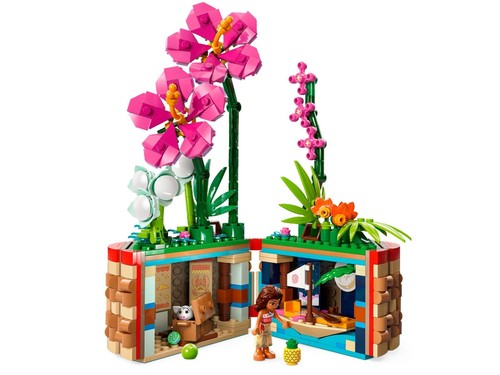 LEGO Disney (43252) Moana's Flowerpot - 619 pcs - Pua Island Flowers ...