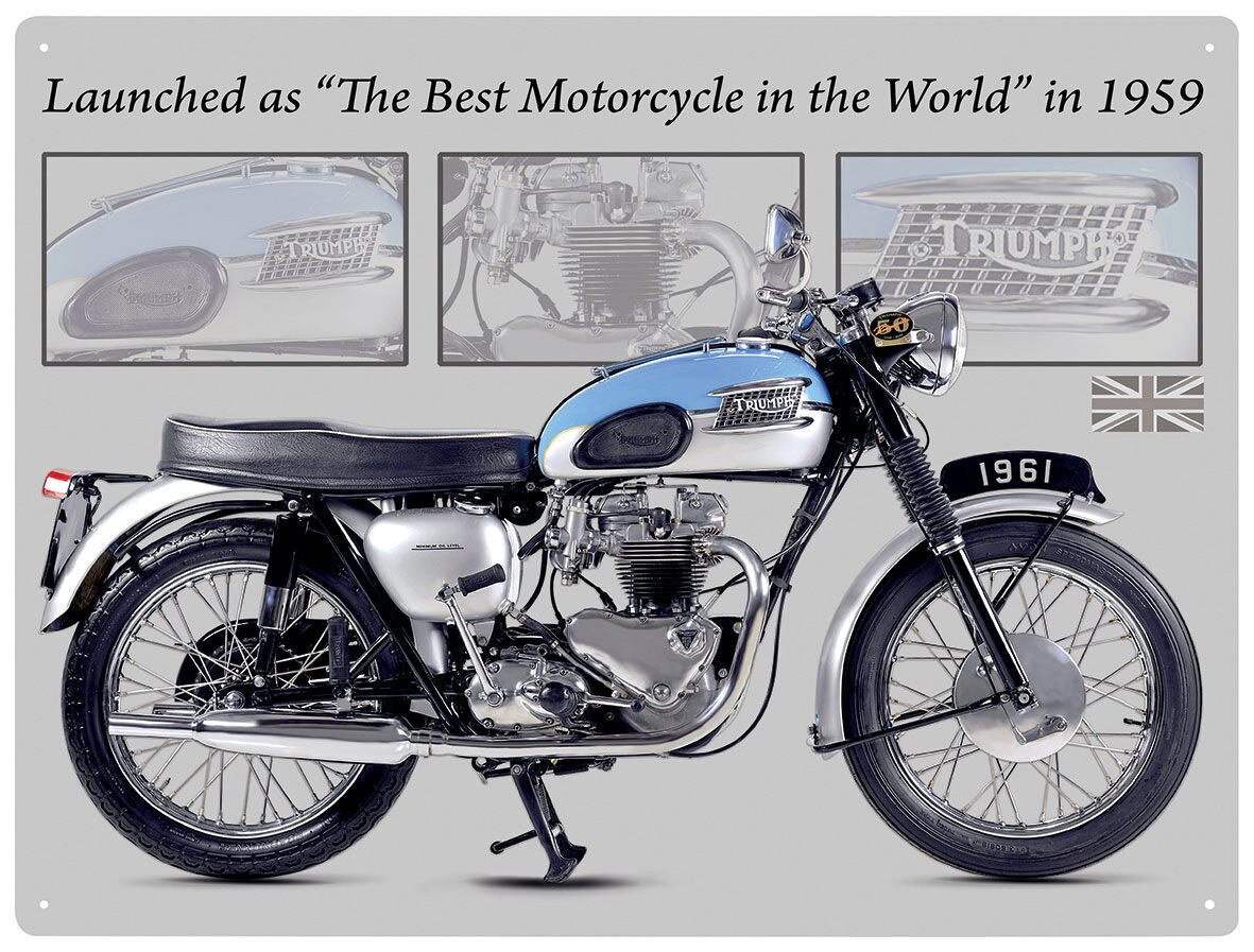 Triumph Motorcycle Posters And Signs