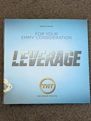 "Leverage"! RARE TNT DVD! Emmy Preview DVD! RARE Promo DVD! 3 Episode ...