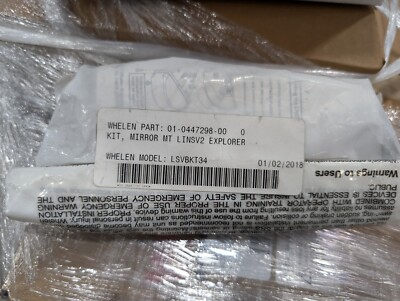 Whelen Side Under Mirror Mount for LINSV2 V-Series Linear Super-LED 13 ...