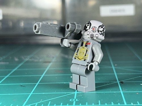 CUSTOM LEGO TCS accurate GRAY blaster LOW POLY Made by ChaosCustoms V2 ...