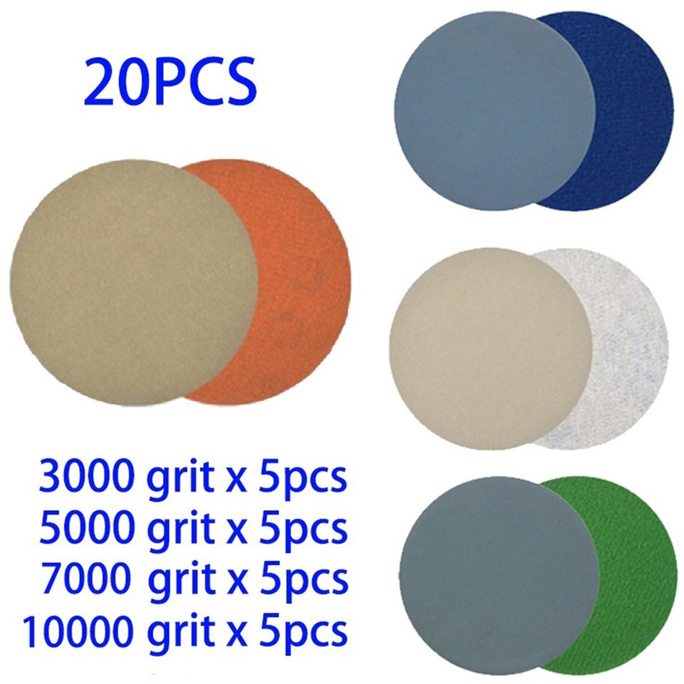 Sanding Discs 3000 5000 7000 10000 Grit Wear resisting 4inch ...