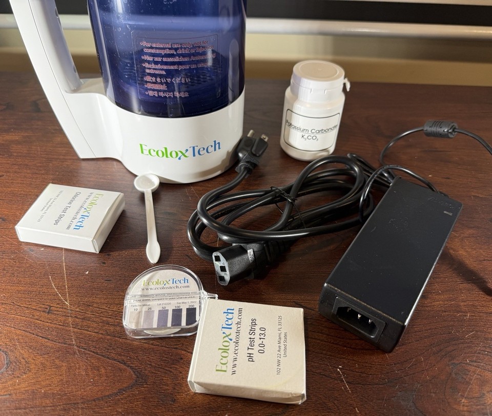 Ecolox Tech Eco One (HOCL) eWater Ionizer Pitcher Kit With Box | eBay