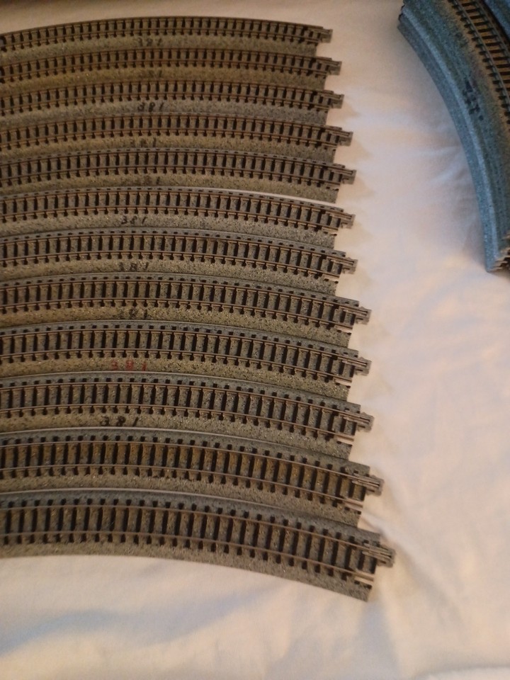 Kato Unitrack 20-140 Curve Track 15" Radius R381-30 12 pc N Scale Loop ...