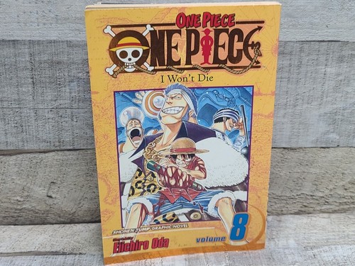 One Piece Vol 8 Gold Foil Cover Manga English Eiichiro Oda | eBay