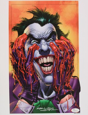 1960s-70s Neal Adams "Bloodied Joker" Signed LE 11x14 Print (JSA) | eBay