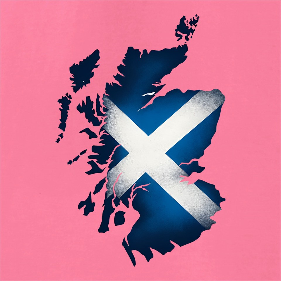Schottland Flagge Überzug - Damen - Schottische Flaggen Snp Capital ...