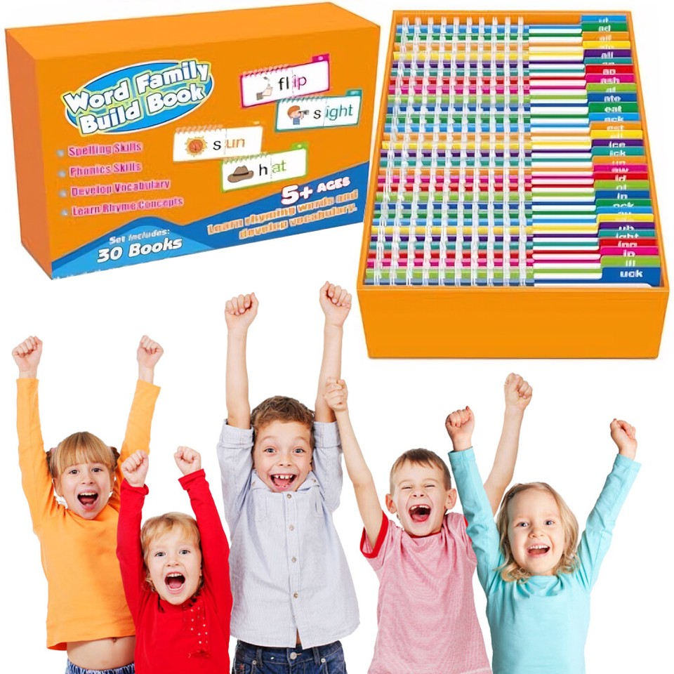 Letter Sounds Flash Cards ABC Vocabulary Flash Cards for Kindergarten ...