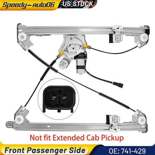 For 2006-2008 Ford F150 F-150 Front Right Window Regulator 741-429 w ...