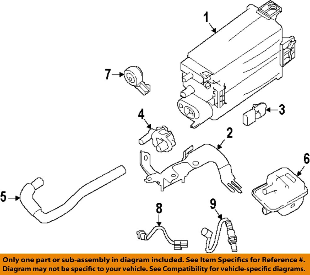 Genuine OEM Front Oxygen Sensor for Nissan 226935RB0A for sale online ...