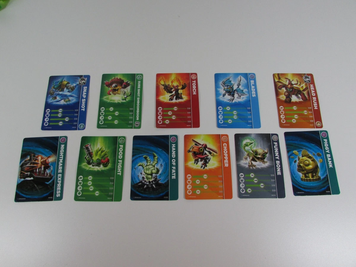 Skylanders Cards Symbols