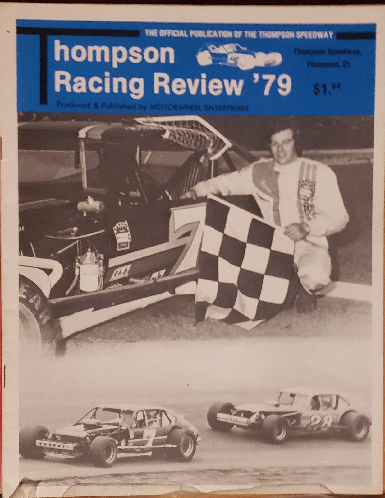 9 NASCAR RACING MAGAZINES/PROGRAMS STAFFORD SPEEDWAY THOMPSON SPEEDWAY ...